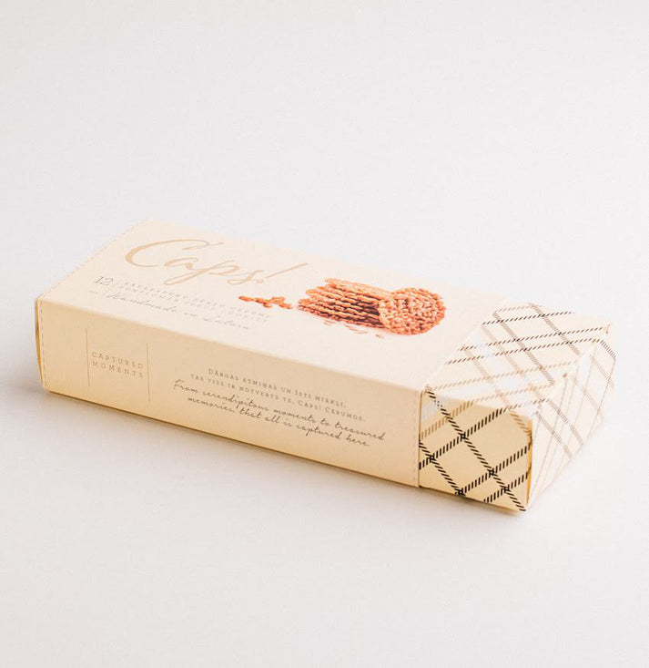 Saulespuķu sēklu cepumi – CAPS! Chocolate